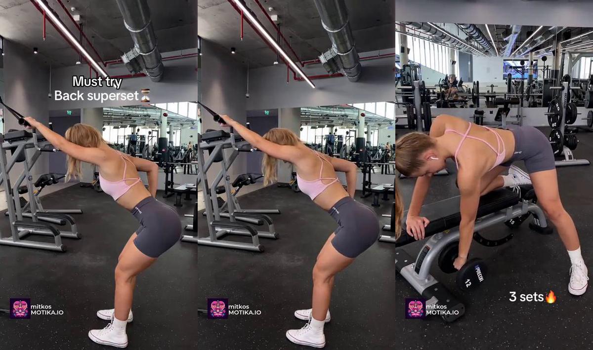 Add this superset to your next back workout 🔥