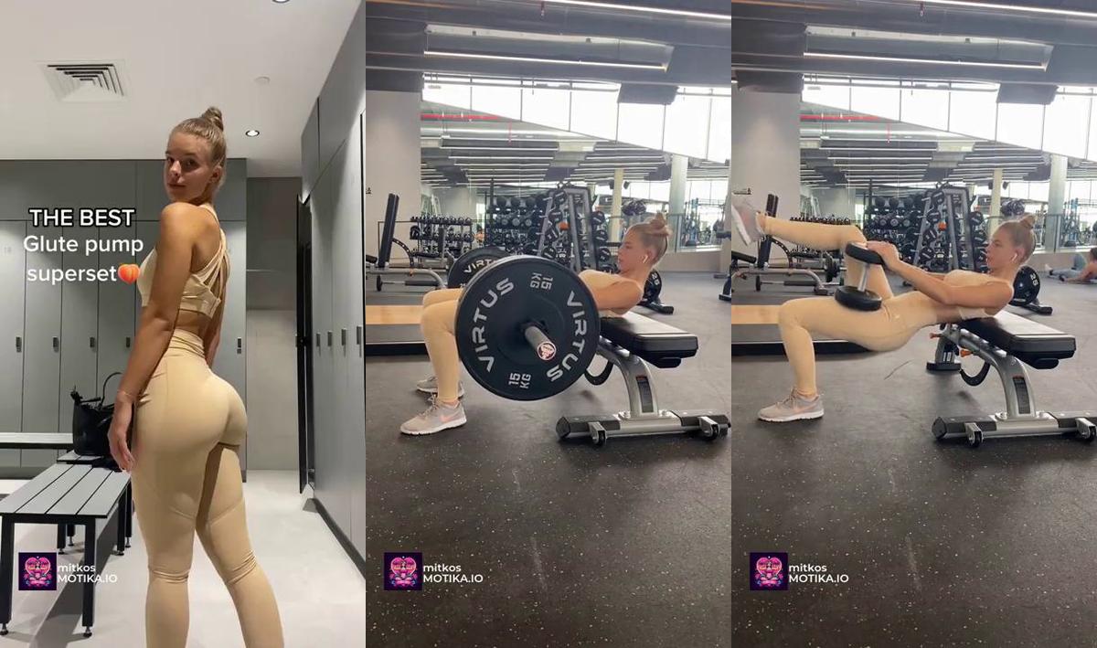 Glute pump superset you need to try 🏋🏼‍♀️